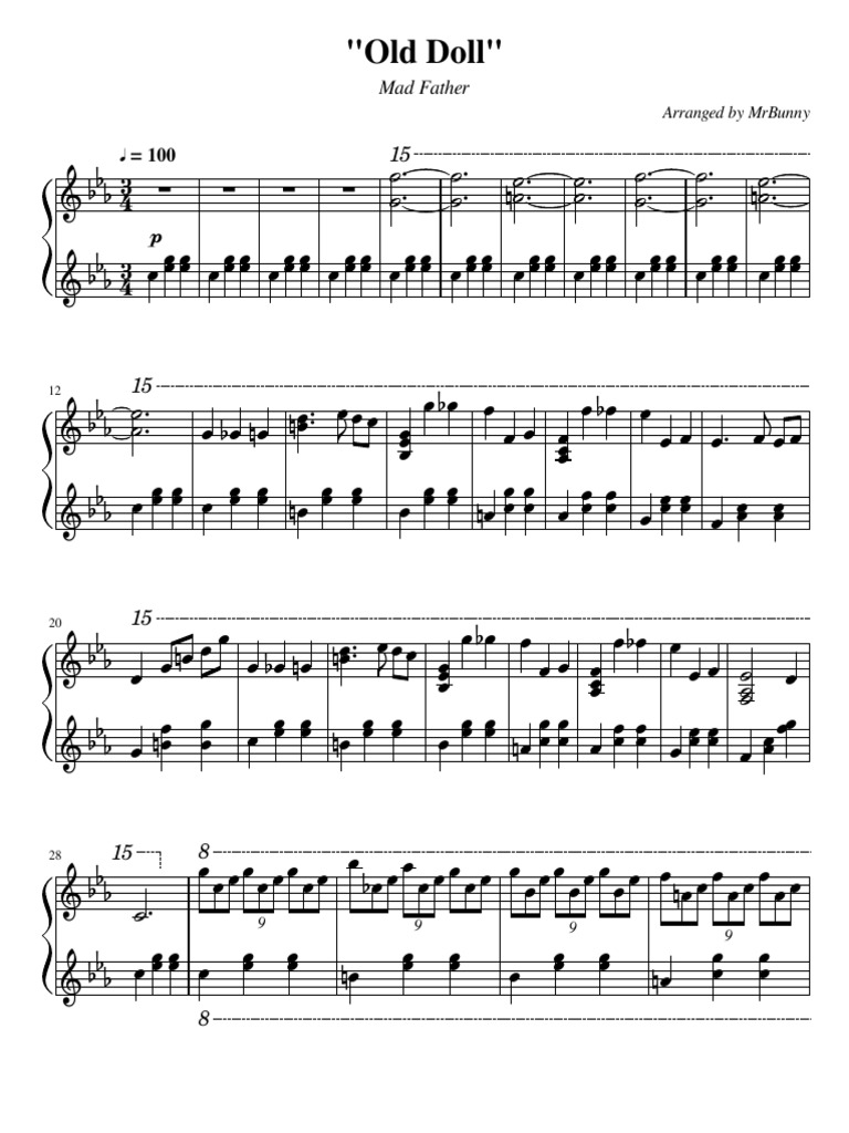 Old Doll - Mad Father OST | PDF