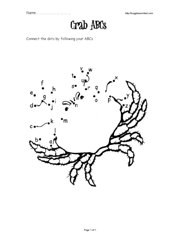 Lowercase - Crab | PDF