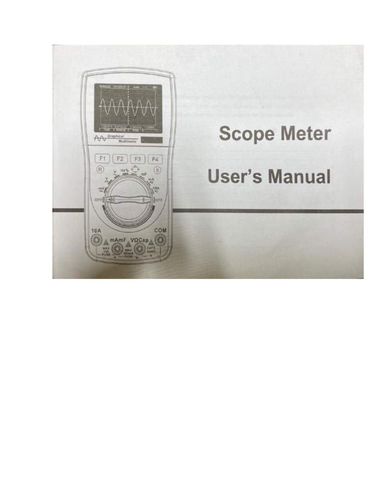 Manual Scope Meter | PDF