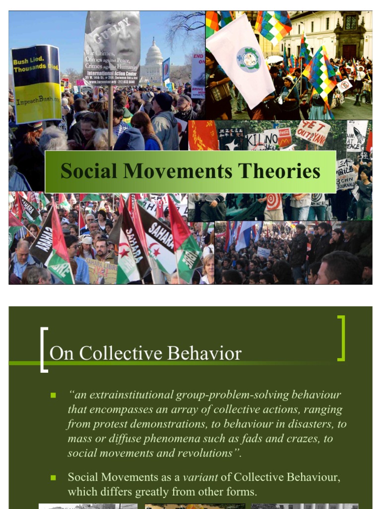 Theories of Social Movements | PDF