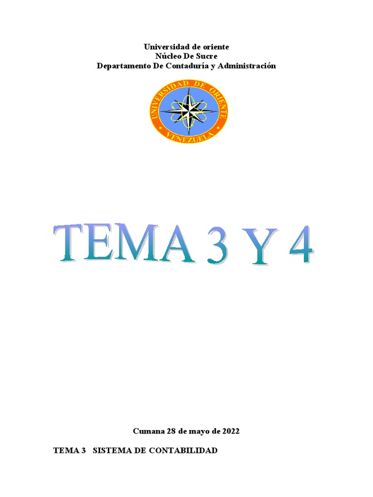 Trabajo Tema 3 y 4 | PDF | Contabilidad | Business
