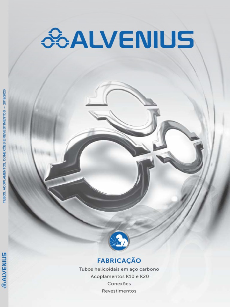 ALVENIUS - CATÁLOGO Tuboshelicoidais - Acoplamentosk | PDF | Aço | Corrosão