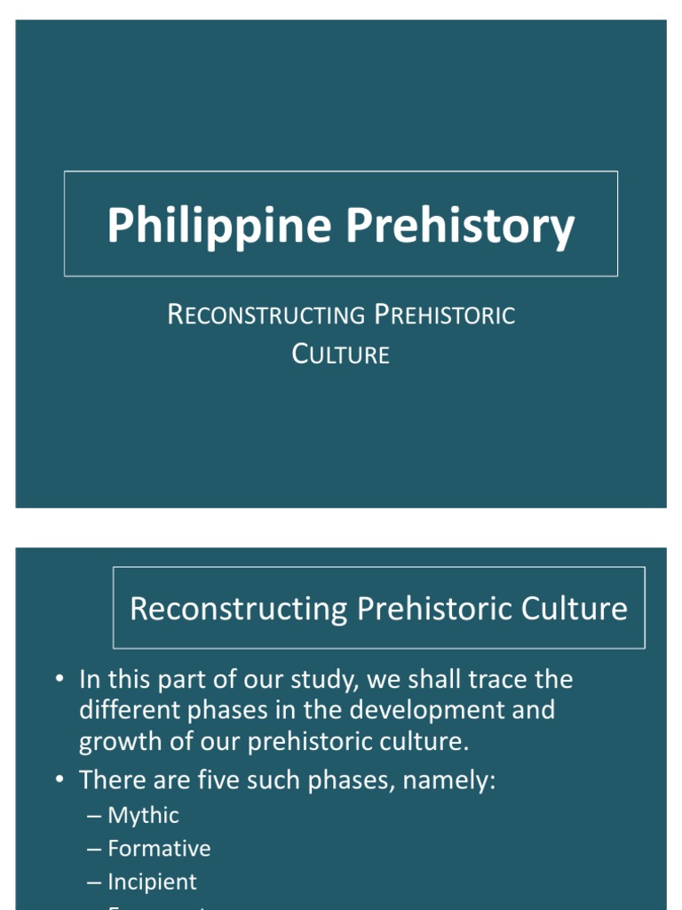 Reconstructing Prehistoric Culture | PDF | Pottery | Archaeology