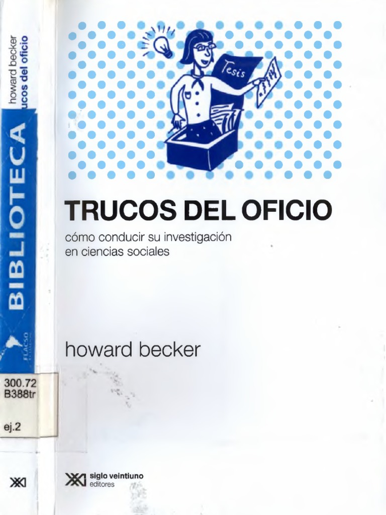 Becker Howard Trucos Del Oficio Selección Págs. | PDF | Teoría | Experimentar