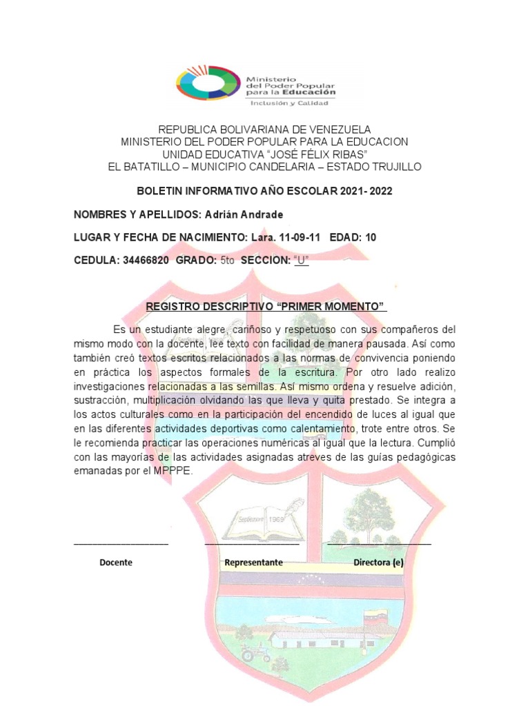 Boleta | PDF | Venezuela | Lingüística