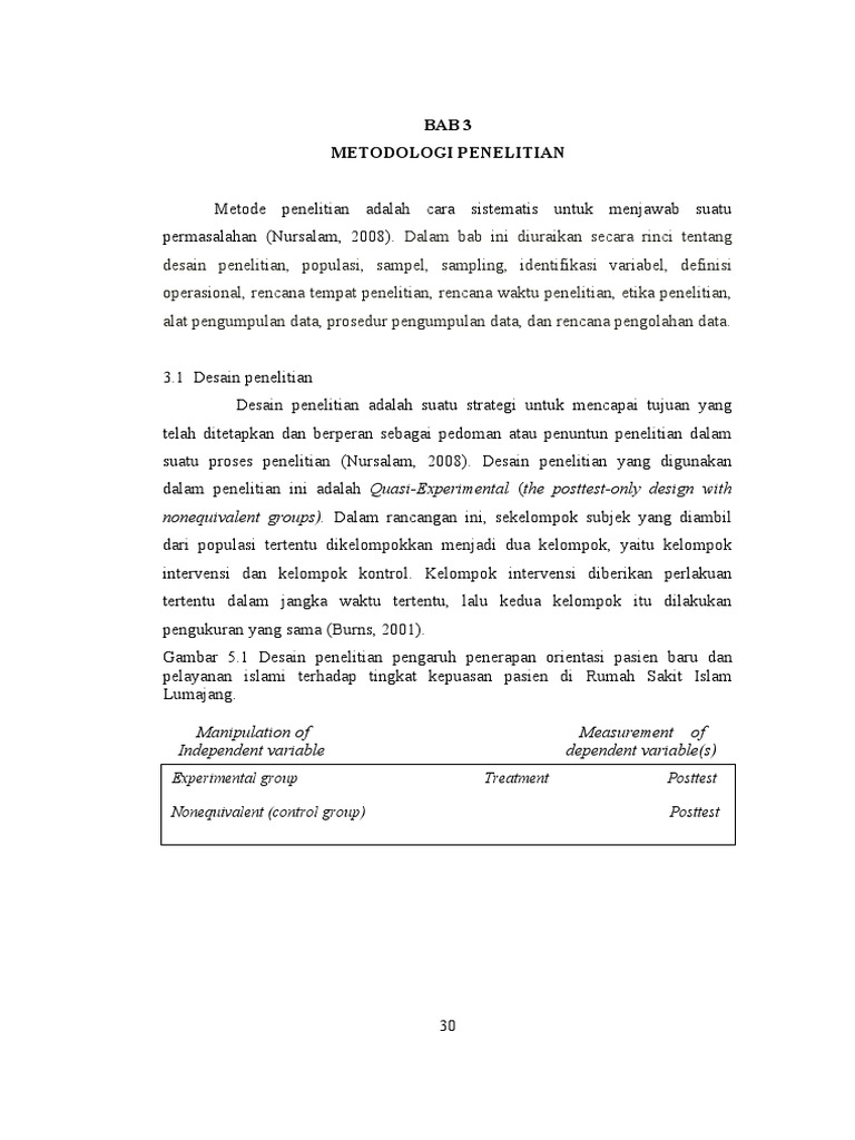 BAB 3 Proposal Tesis | PDF