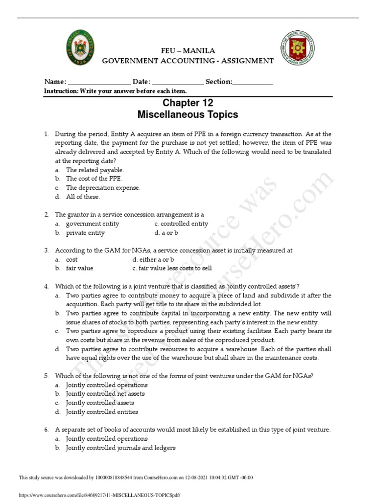 This Study Resource Was: Miscellaneous Topics | PDF | Exchange Rate ...