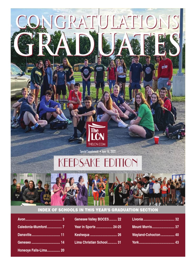 Graduation Keepsake Edition (2022) | PDF | Self-Improvement