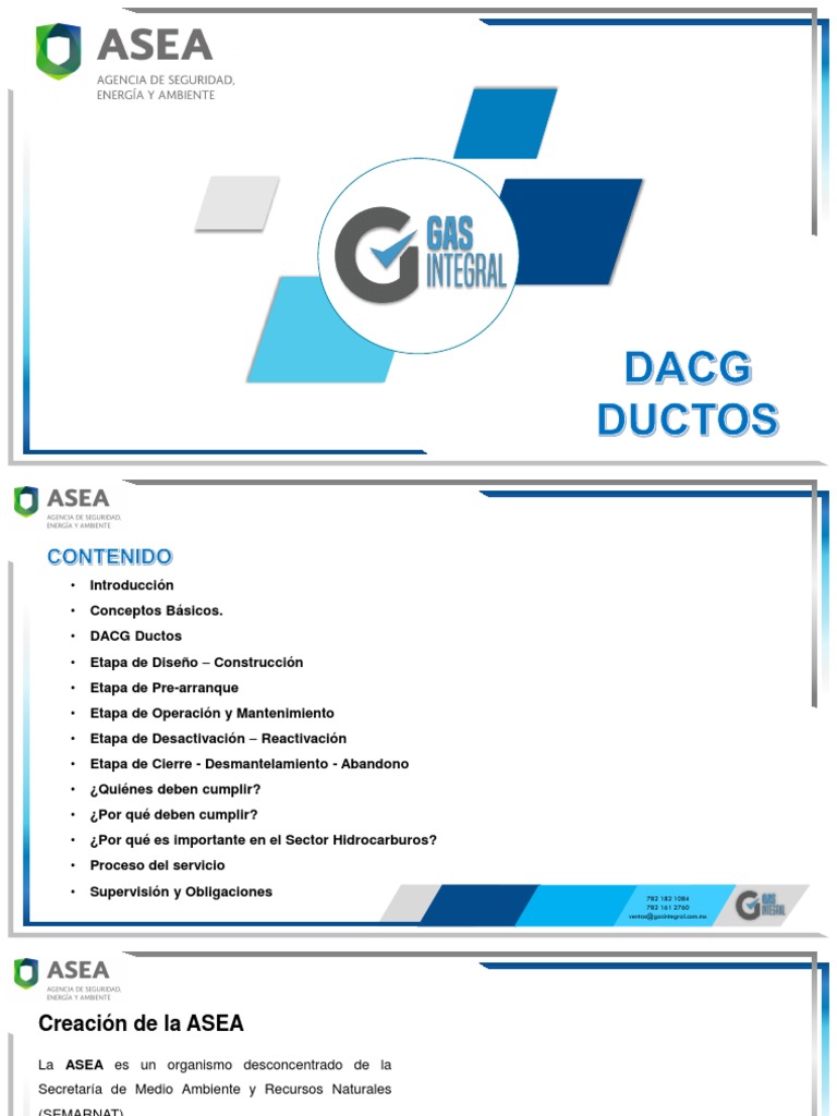 DACG Ductos | Descargar gratis PDF | Transporte | Petróleo