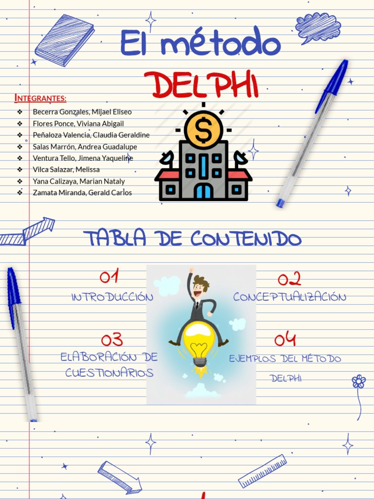 El Método Delphi | PDF | Cuestionario | Marketing