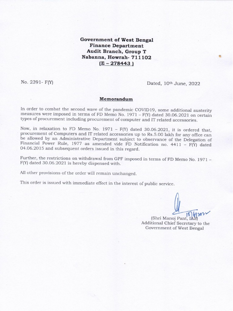 Forwarding document for information and action | PDF