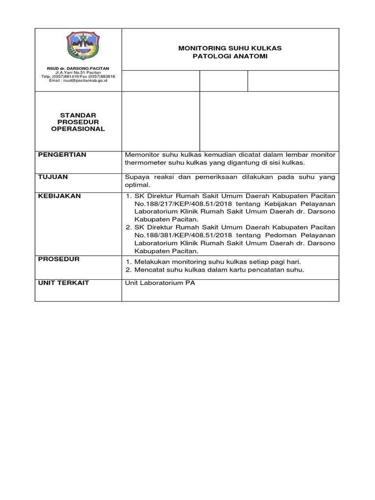 182 - Monitoring Suhu Kulkas | PDF
