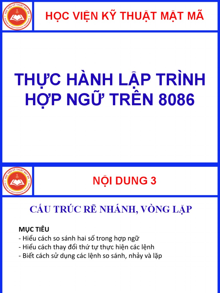 Bai 3 - Cau Truc Re Nhanh Vong Lap | PDF