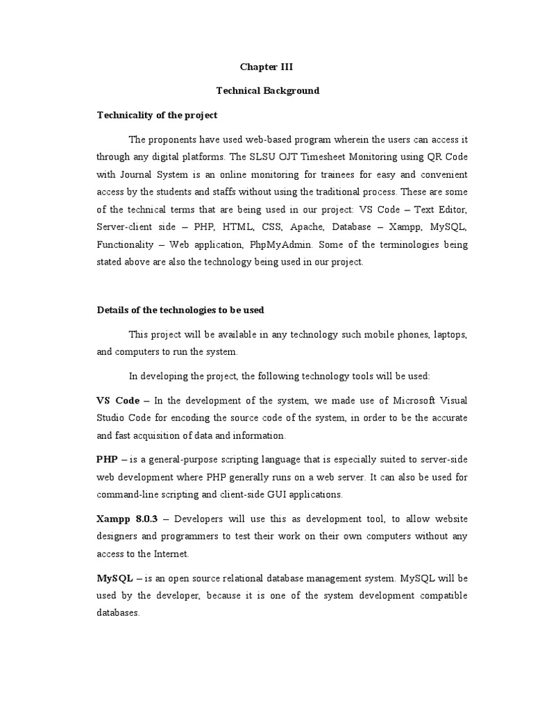 Technical Foundations and Methodologies: An Overview of the ...