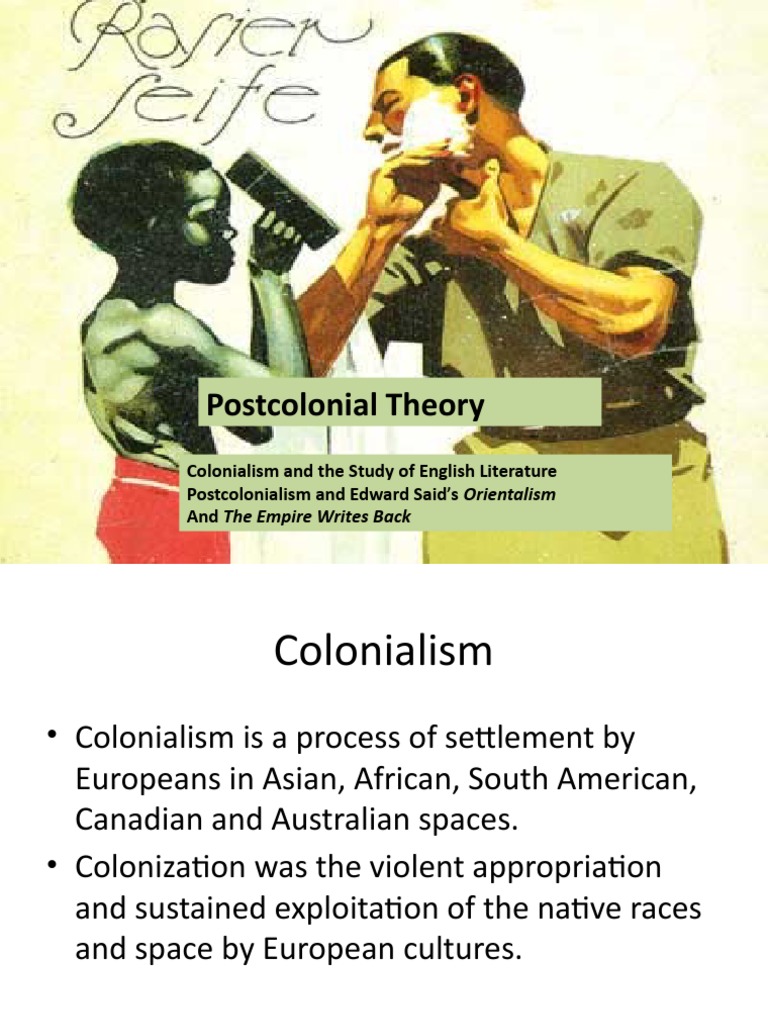 3 Postcolonial Criticism (ENGL 4620) | PDF | Colonialism | Postcolonialism
