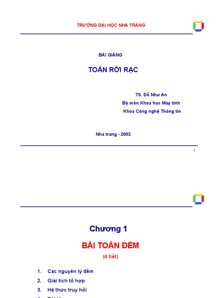 1-TRR-C1-01 BT đếm | PDF