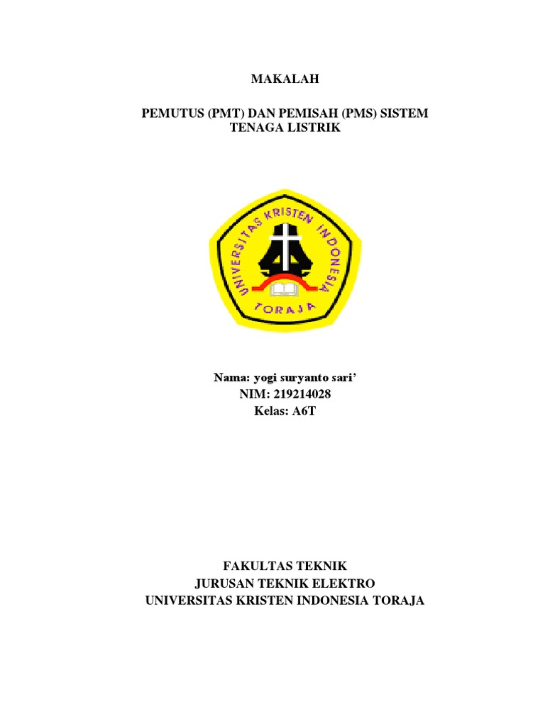 MAKALAH PMT DAN PMS - Yogi Suryanto Sari' | PDF