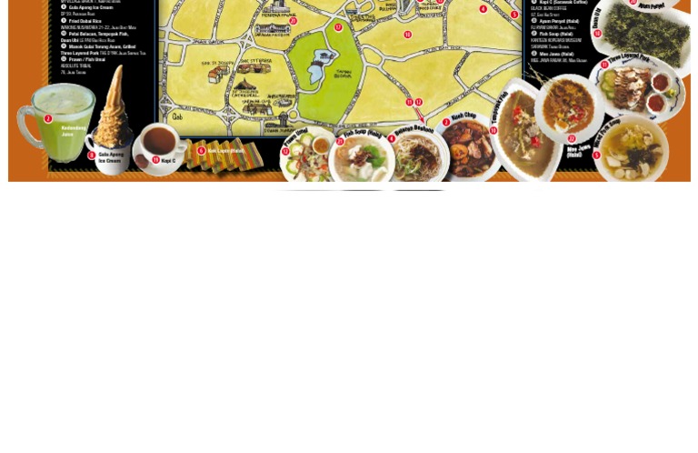 KINO MAGAZINE FOOD TRAIL MAP - A Guide to Unique Local Dishes of ...