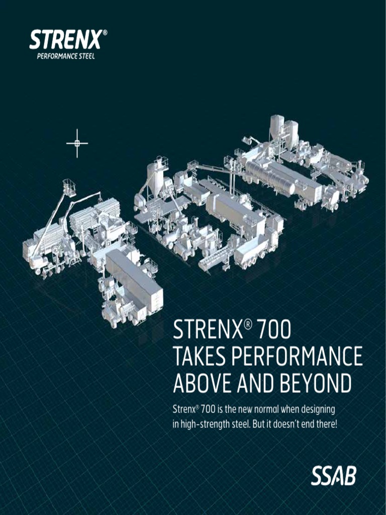 Strenx 700 Brochure Square EN | PDF | Strength Of Materials | Yield ...
