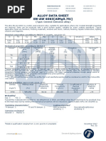 Alloy Data Sheet En-Aw 6101B (Ealmgsib) : Type: High Conductivity Alloy ...