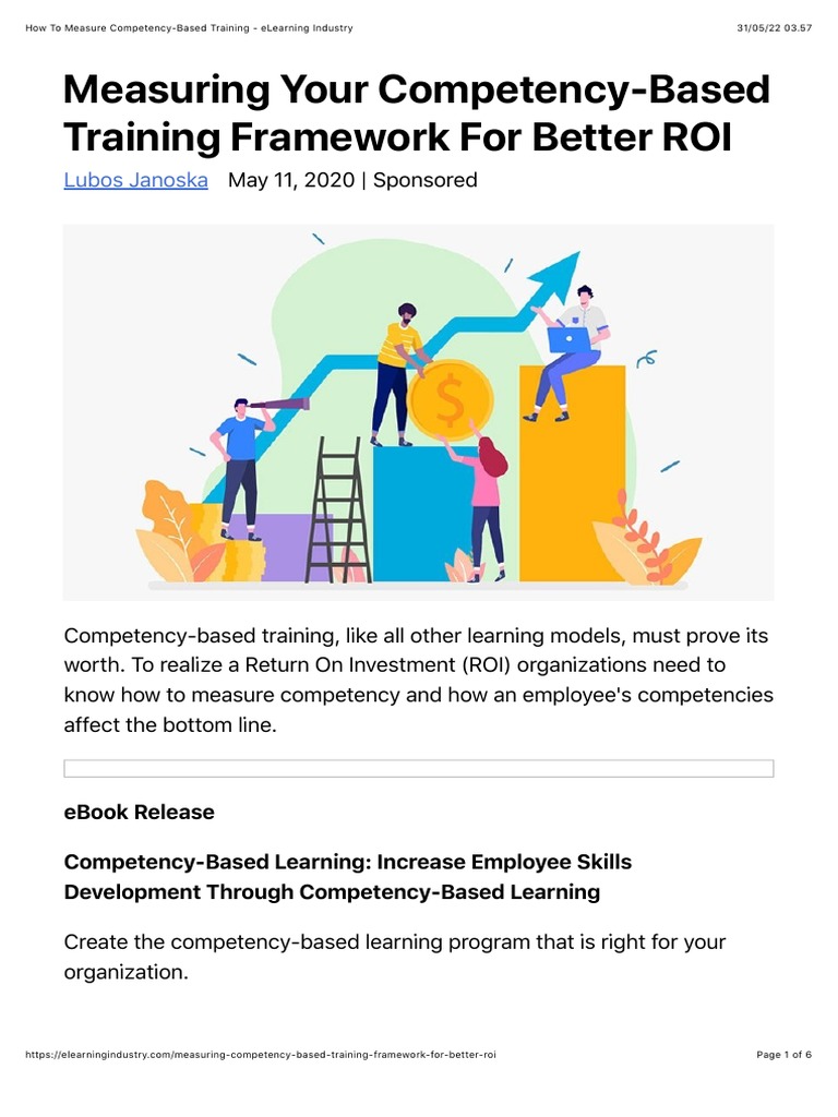 How To Measure Competency-Based Training - Elearning Industry | PDF ...