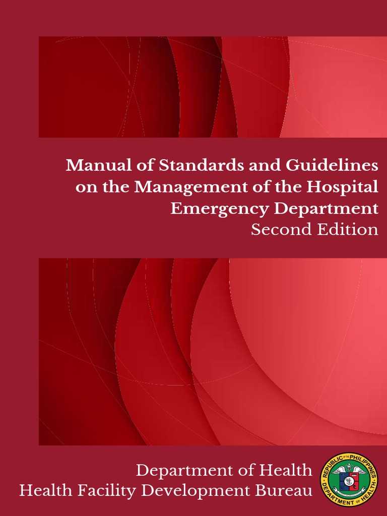 Manual of Standards and Guidelines On The Management of The Hospital ...