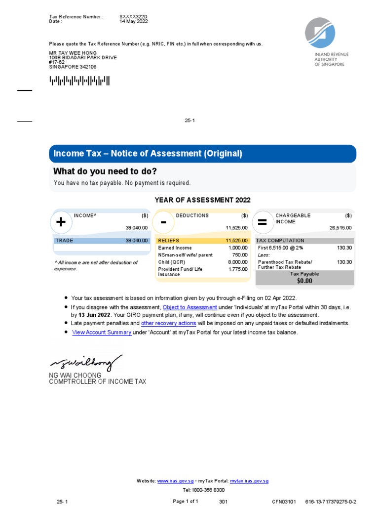 Noa-Iit Ob2520220508162508rvd | PDF | Taxes | Tax Deduction