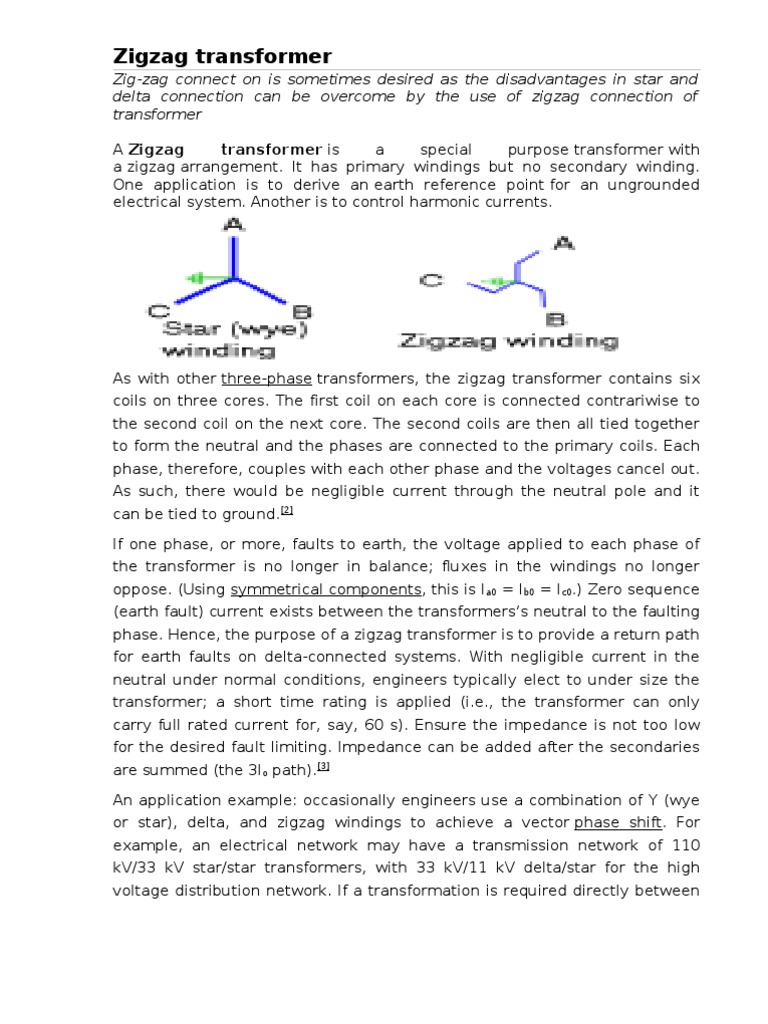 Zigzag Transformer | PDF | Transformer | Components