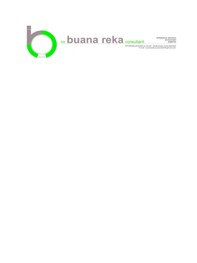 Kop Surat Buana Reka | PDF