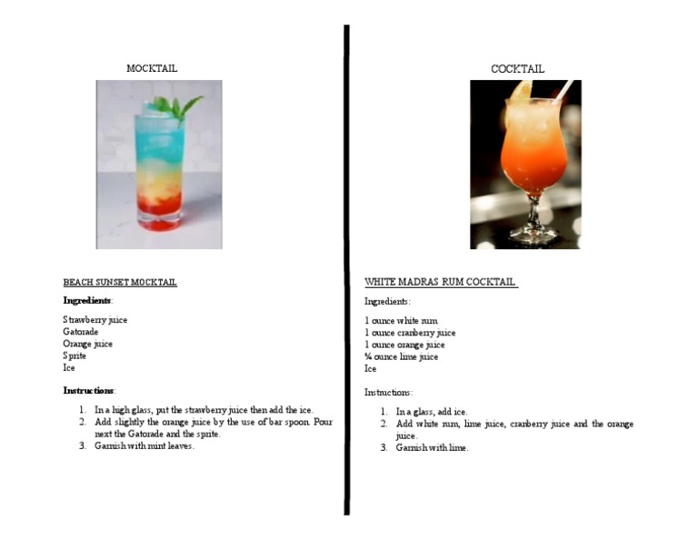 COCKTAIL | PDF
