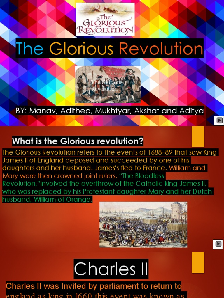 The Glourious Revolution | PDF | Kingdom Of England | Forms Of Government