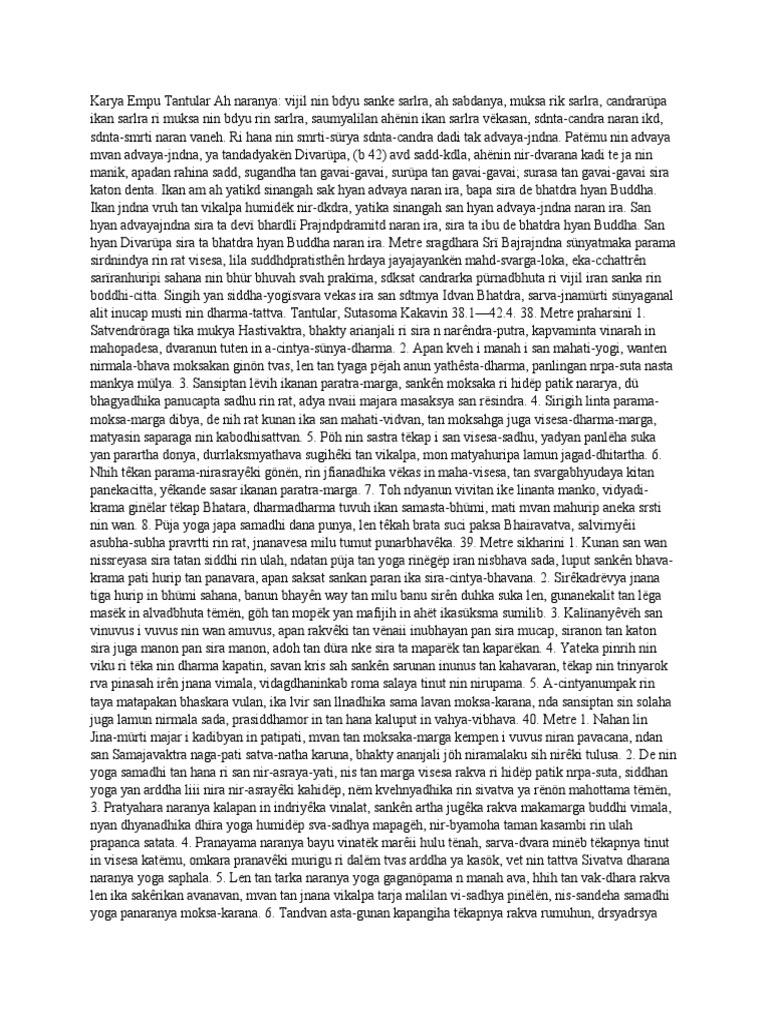 Sutasoma | PDF | Hindu Philosophical Concepts | Hindu Prayer And Meditation