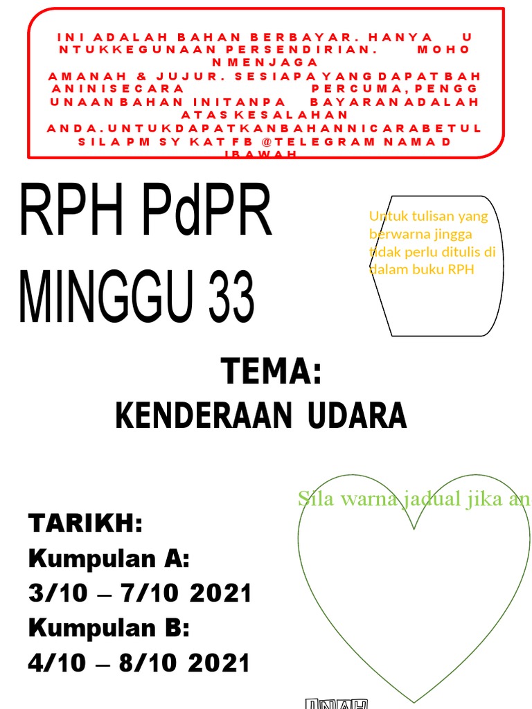 M33 - RPH Kenderaan Udara | PDF