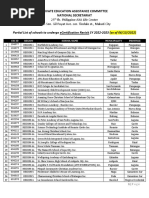 SEA Scores For Placement in Secondary Schools (2008) | PDF