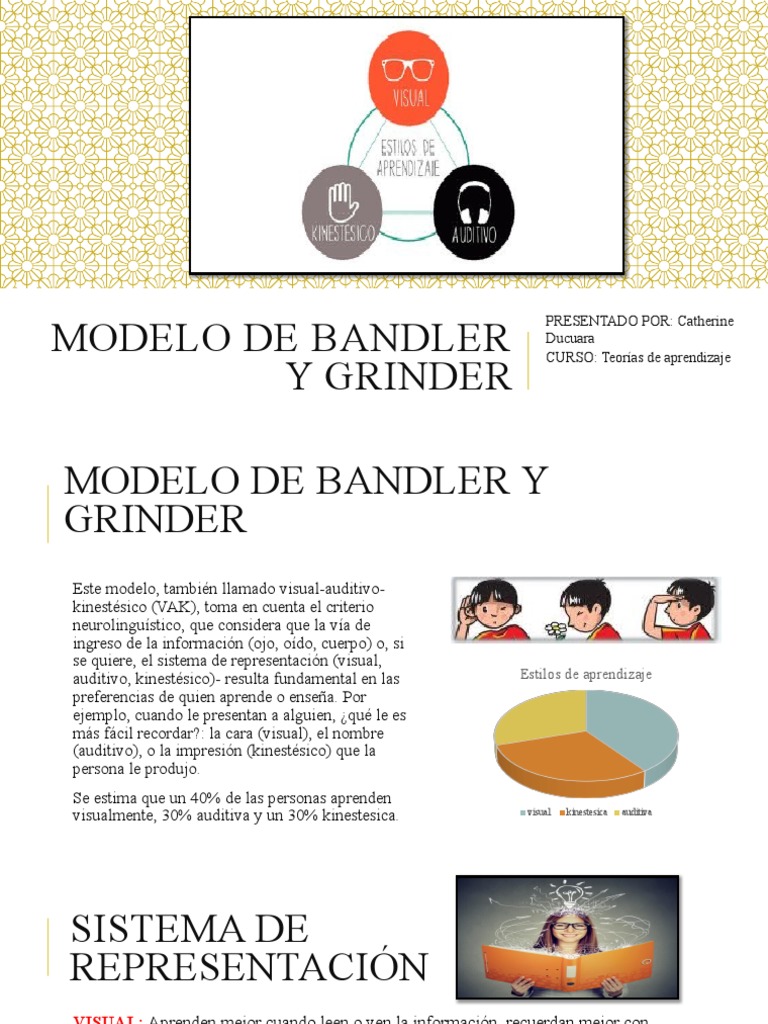 Modelo de Bandler y Grinder | PDF | Aprendizaje | Procesos mentales