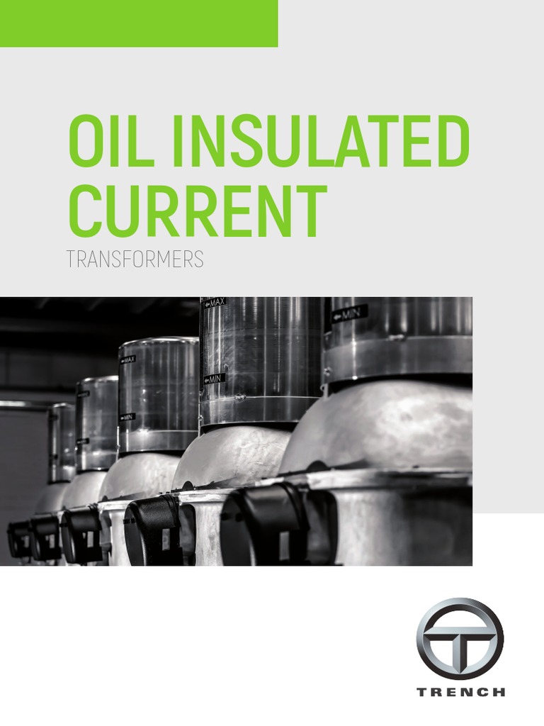 Oil Insulated Current Transformers | PDF | Insulator (Electricity ...