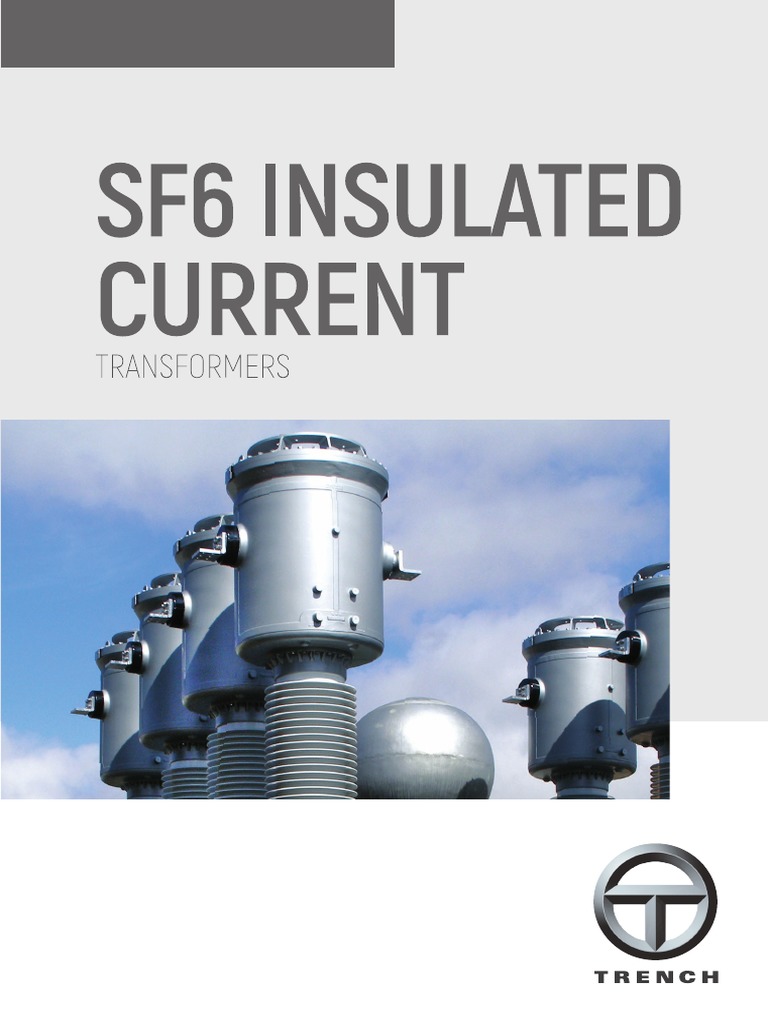 SF6 Insulated Current Transformers | PDF