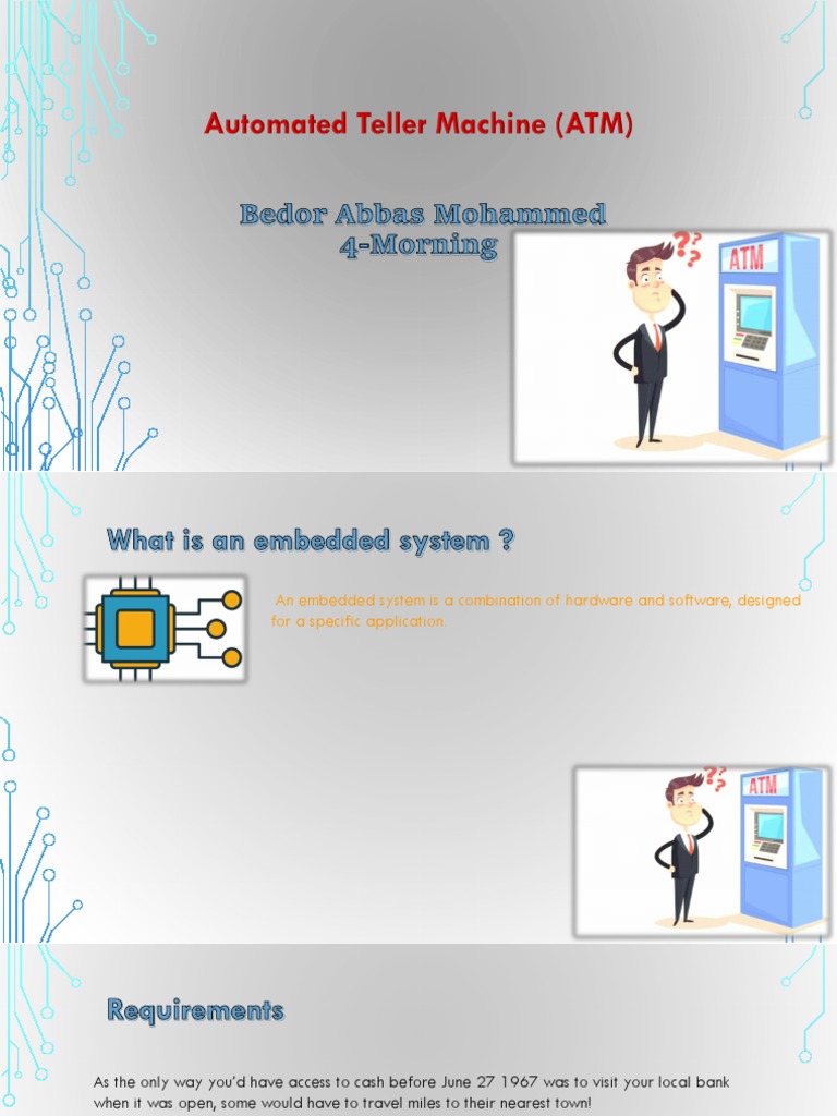 ATM (Bedor Abbas Mohammed) | PDF | Automated Teller Machine | Banks