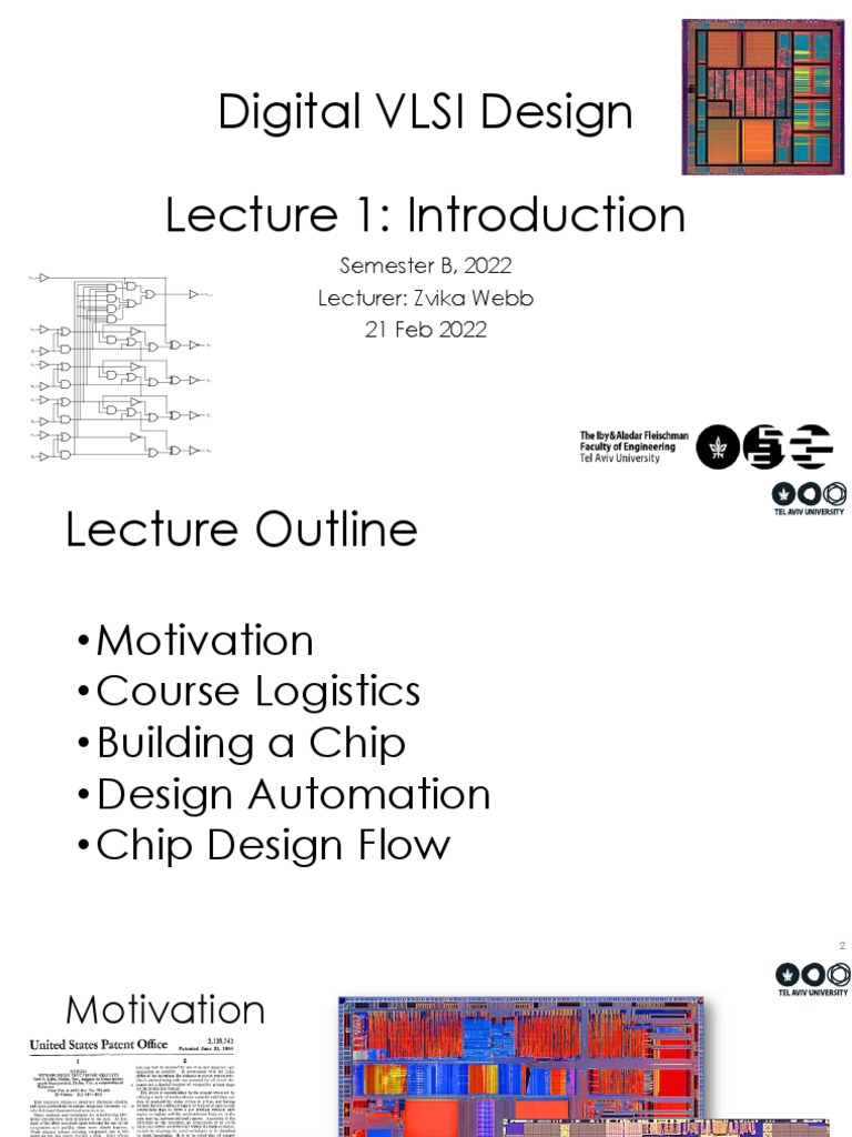 An Introduction to Digital VLSI Design: Motivations, Course Logistics ...