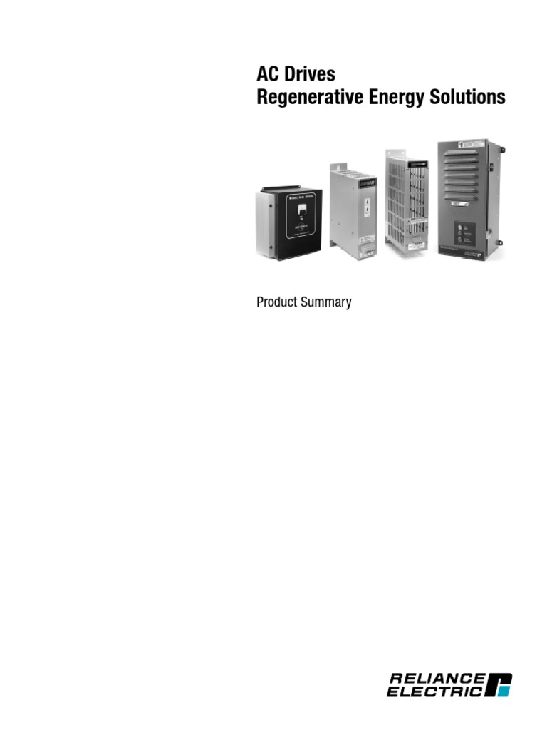 AC Drives Reliance Electric | PDF | Rectifier | Resistor