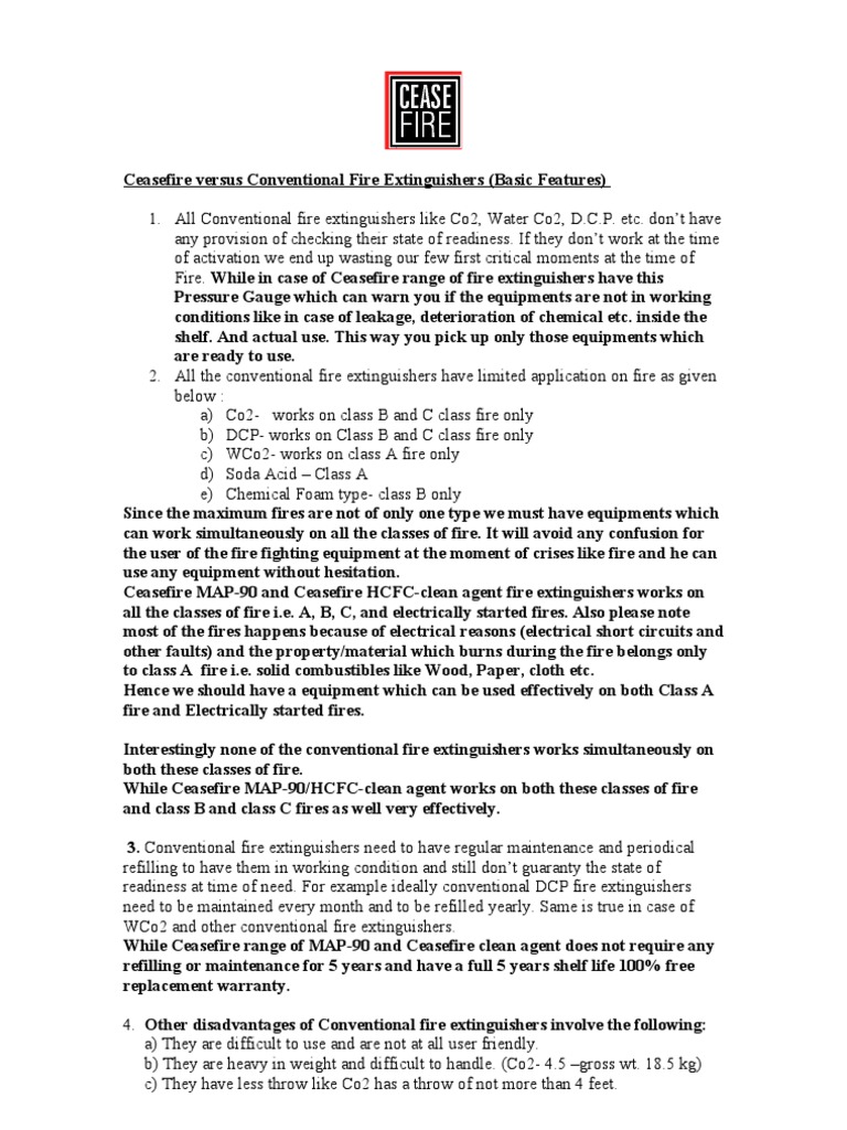 Ceasefire Features and Benefits | PDF | Nature