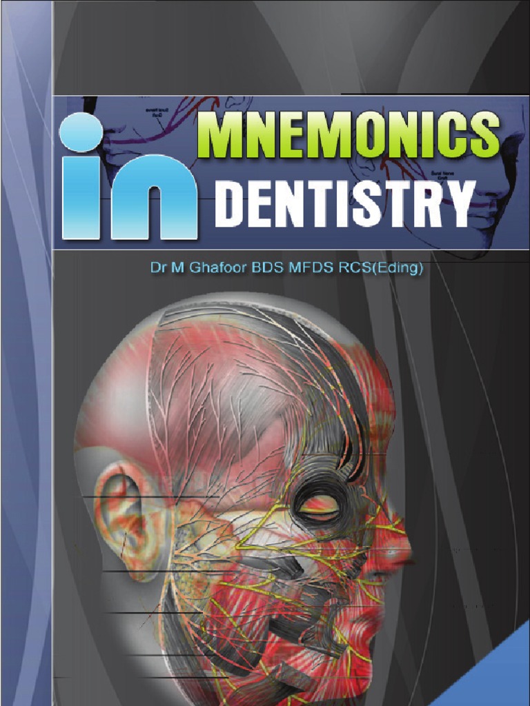 Dental Mneumonic | PDF | Coagulation | Anemia