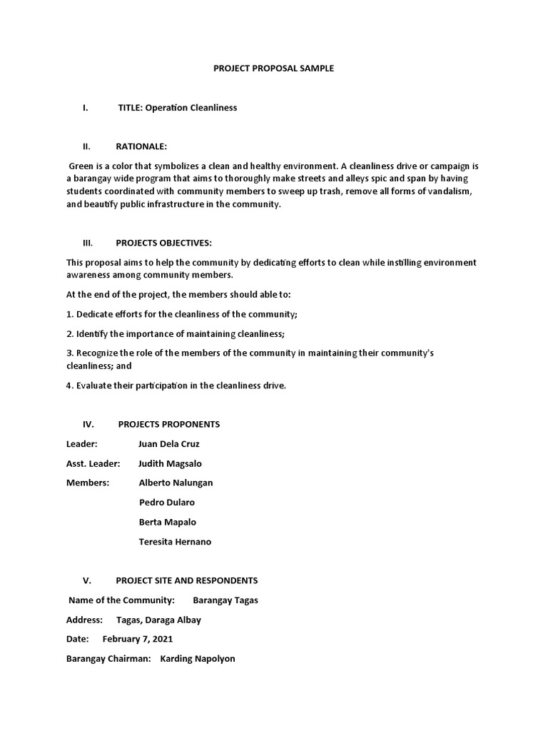 Project Proposal | PDF | Science & Mathematics