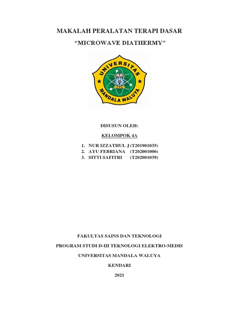 Perbedaan MWD dan SWD dalam Terapi | PDF | Teknologi & Rekayasa