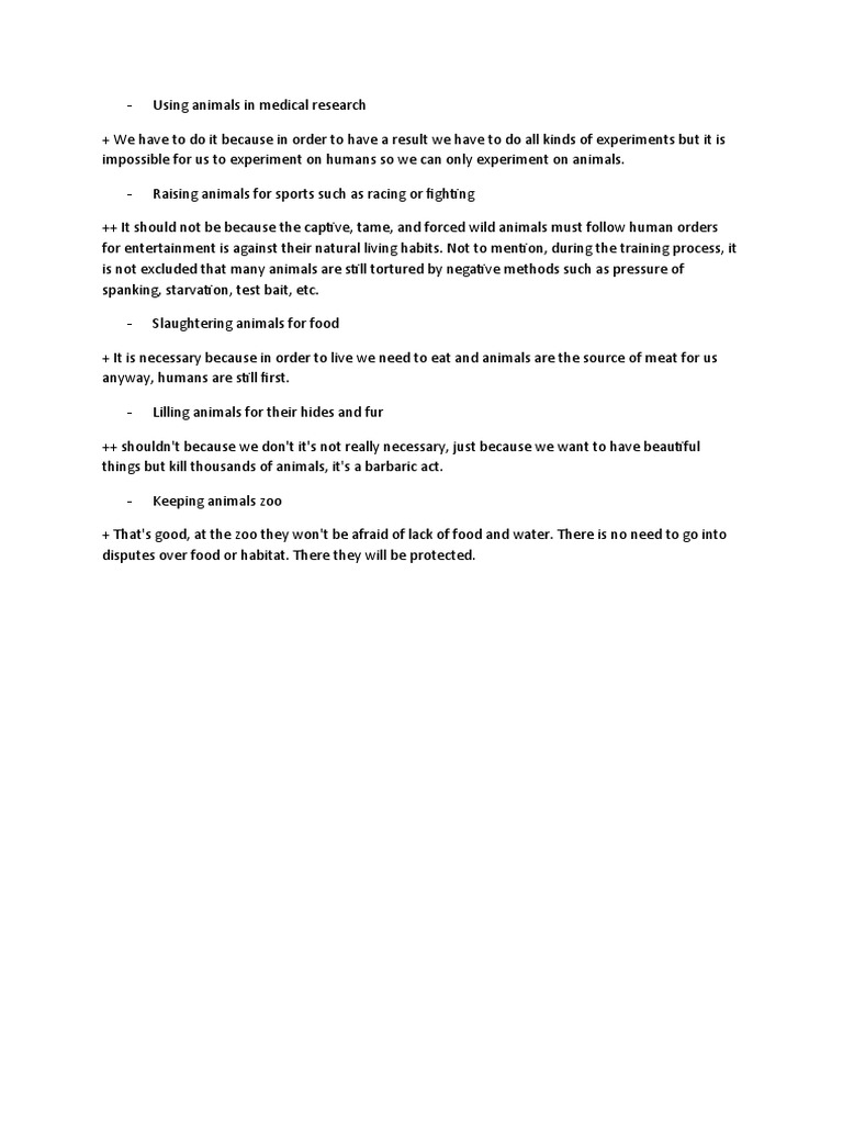 Using Animals in Medical Research | PDF