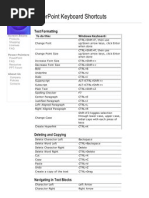 Visio Shortcut Keys Guide | PDF | Naming Conventions | Notation