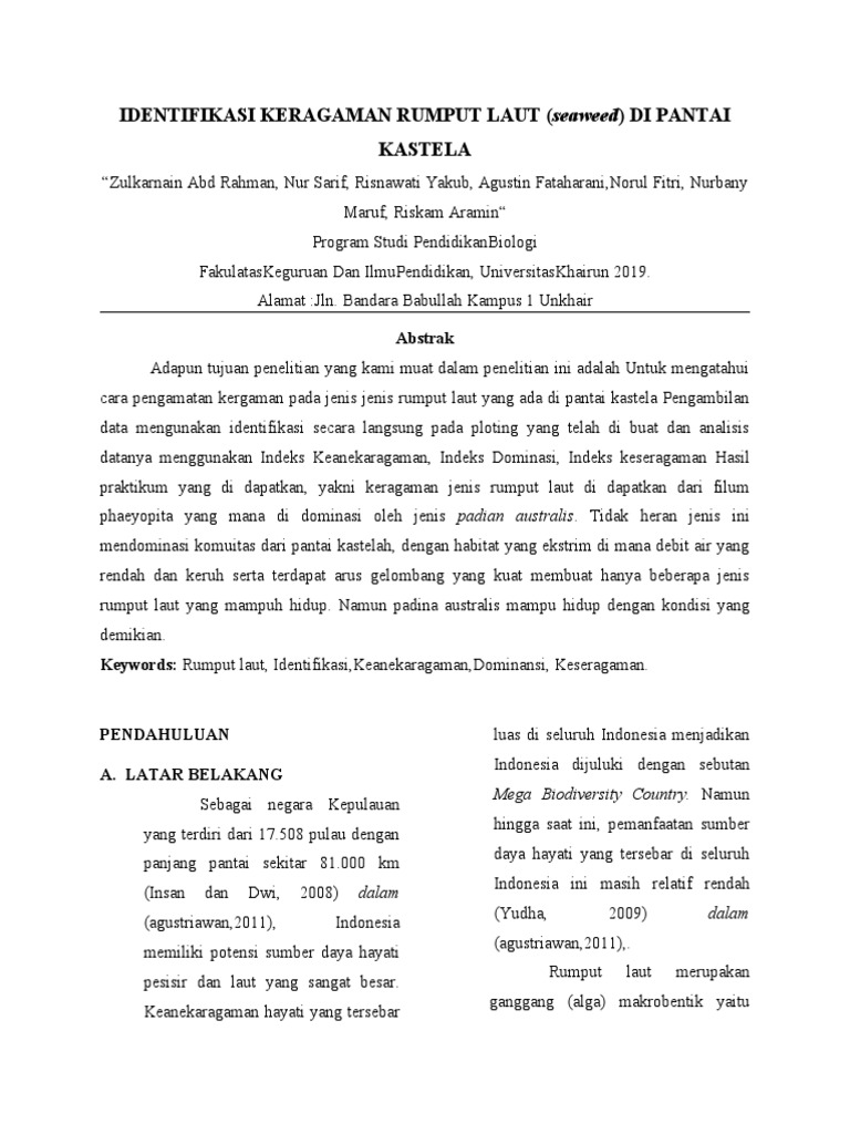 Artikel Kel. 3 (Selesai) | PDF | Sains & Matematika