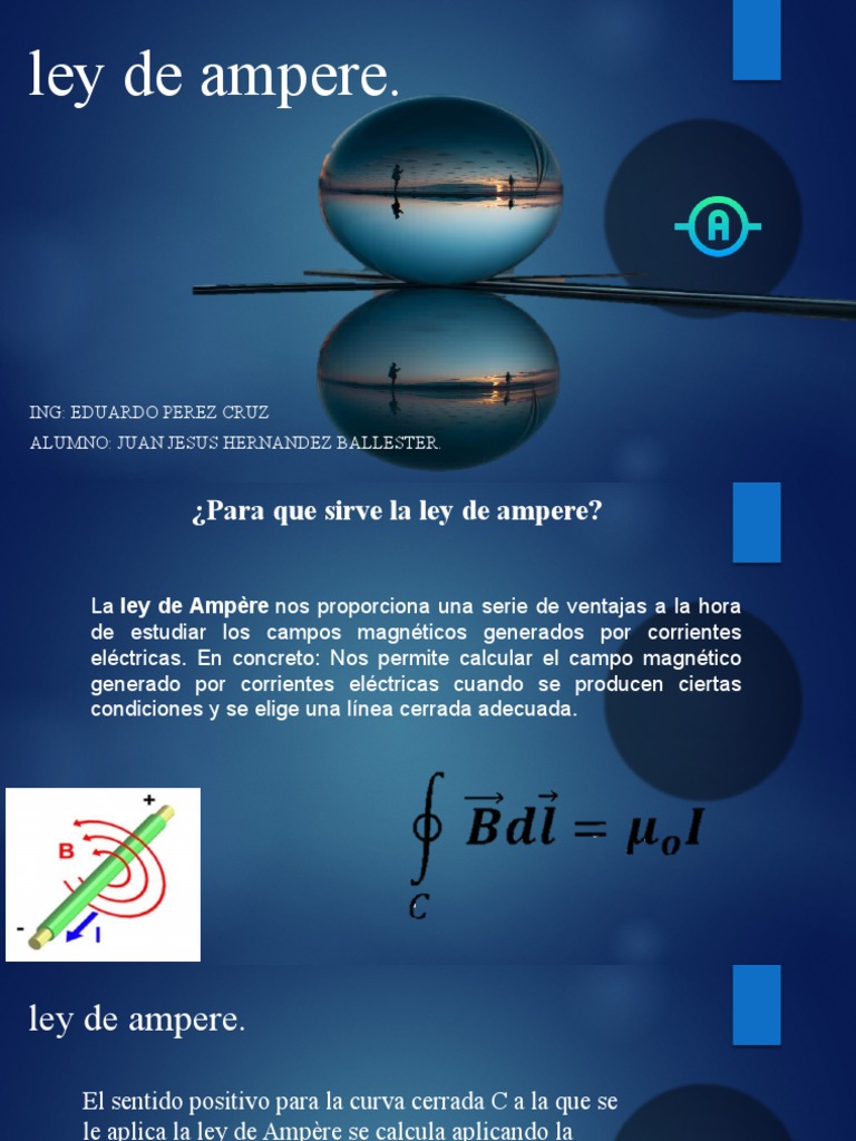 Ley de Ampere | PDF