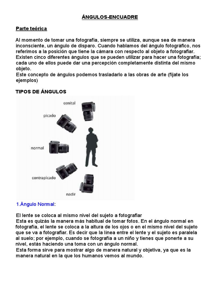 Angulos Visuales | PDF | Cámara | Visión