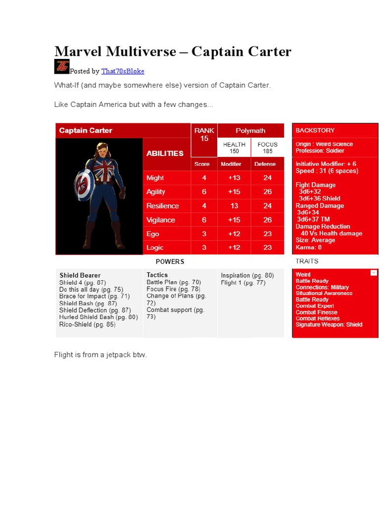 Marvel Multiverse Personagens | PDF